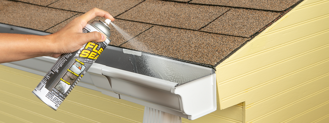 How To Use Flex Seal on Your Gutter – Flex Seal Canada