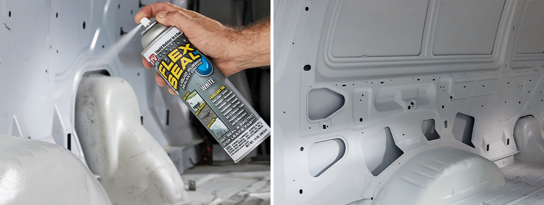Sealing a Cargo Van With Flex Seal Spray – Flex Seal Canada